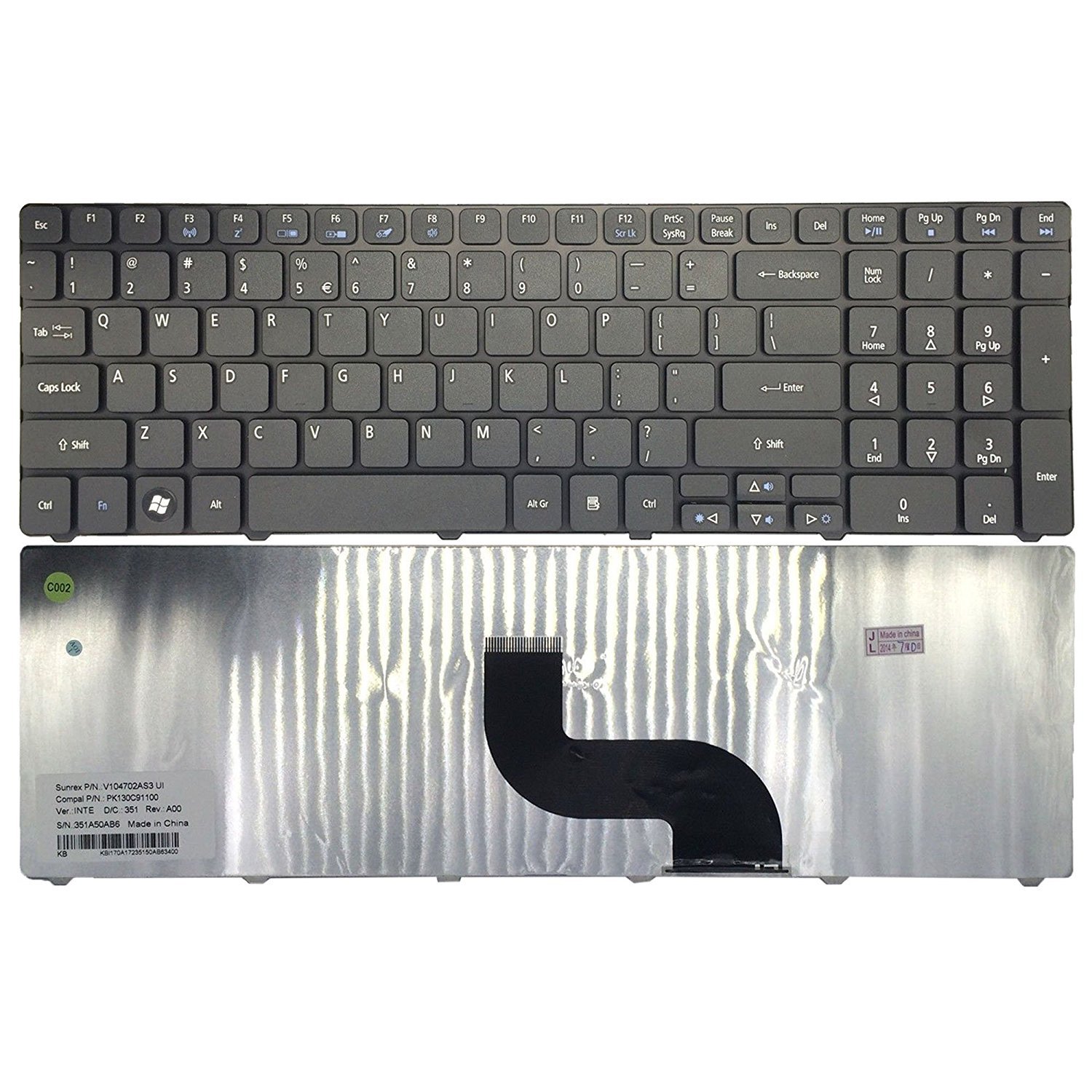 كيبورد Keyboard for Acer Aspire 5742 | شركة الصنارة للتجارة العامة